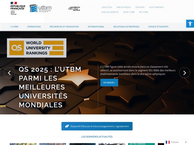 Université de Technologie de Belfort-Montbéliard | Netguide