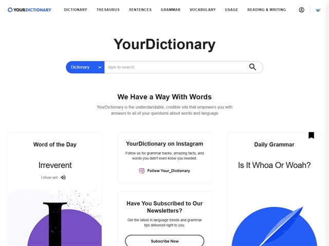 Your Dictionary | Netguide