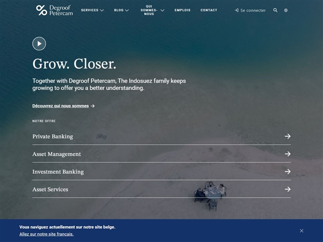 Banque Degroof Petercam | Netguide