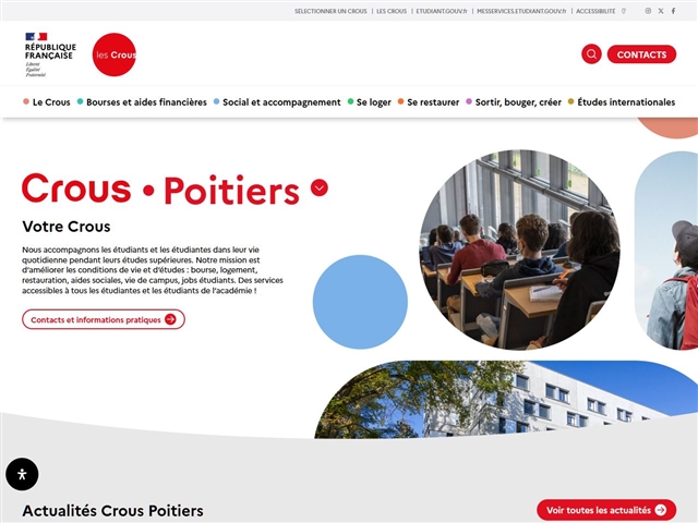 CROUS de Poitiers | Netguide