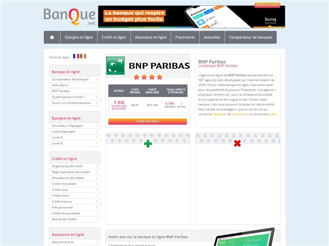 Bnp Paribas La Net Agence Netguide
